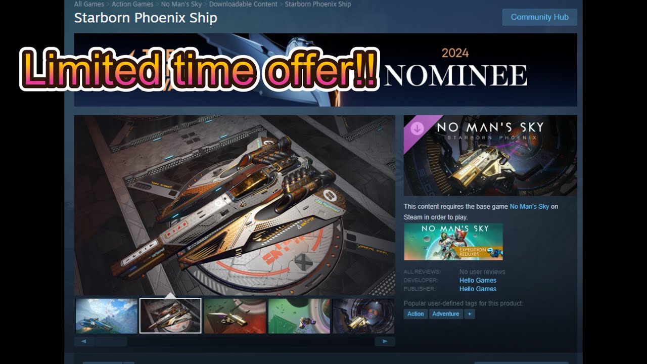 No man's sky, How to get the Starborn phoenix spaceship tutorial - YouTube