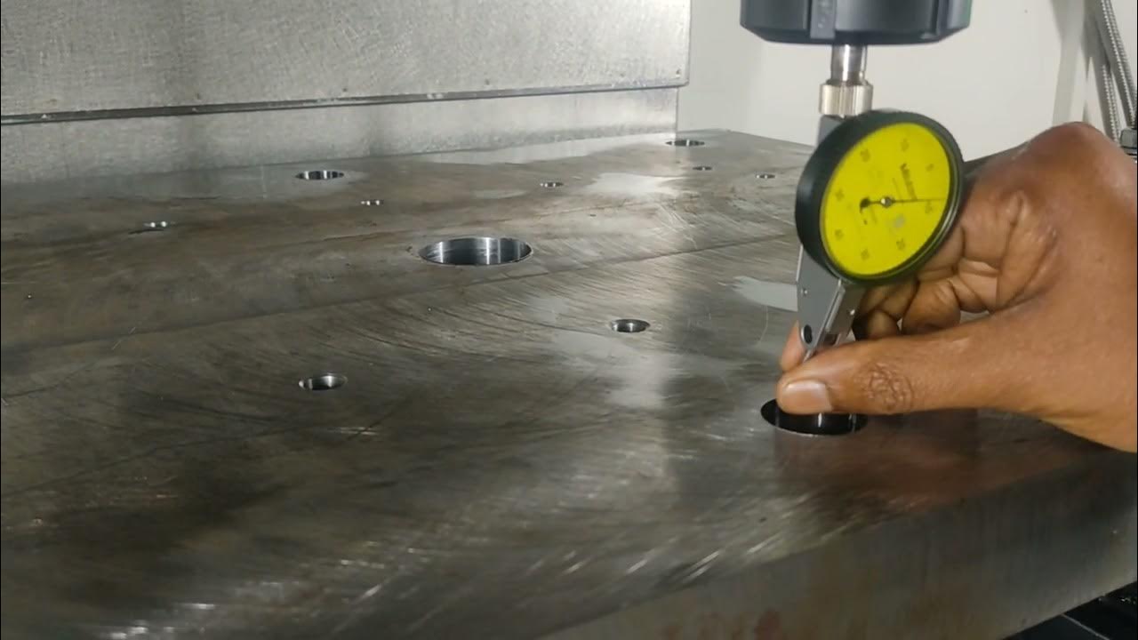 Hole dialing for cordinate measuring (vmc) - YouTube