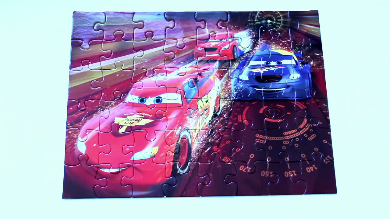 Cars 2 - Puzzle Lightning McQueen - YouTube