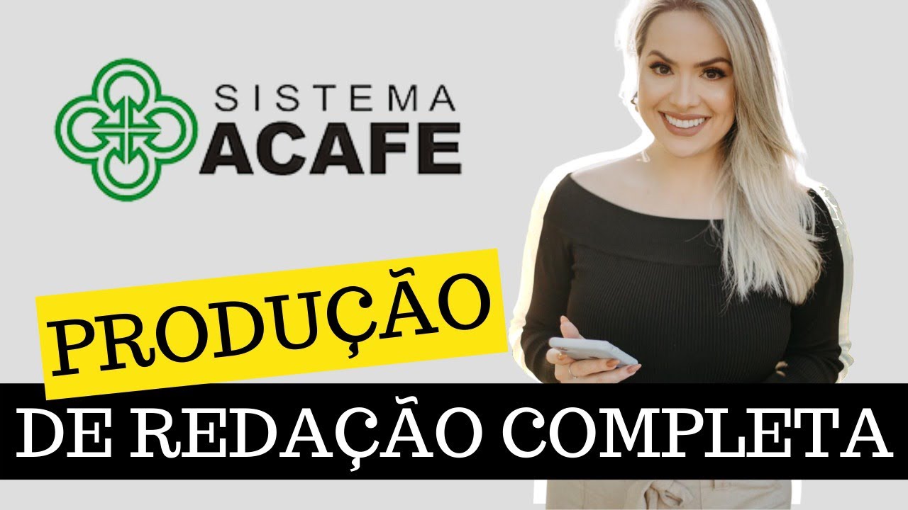 Produção de redação - ACAFE ACT - YouTube
