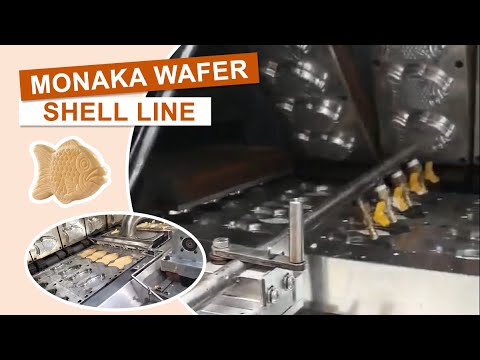 Automatic Wafer Ice Cream Cone Line|Wafer Shell Ice Cream Cone Maker ...