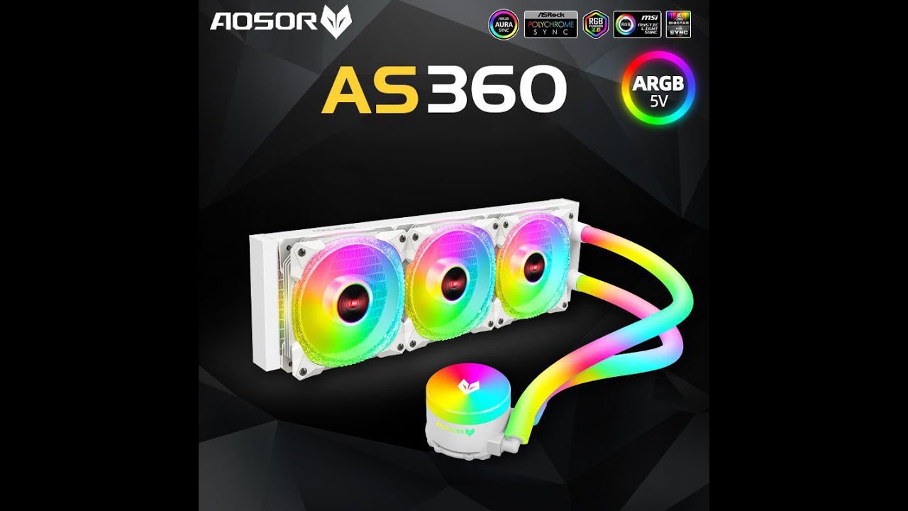 Tản Nhiệt Nước All in One Coolmoon AOSOR AS360 Màu Trắng Led Argb ...
