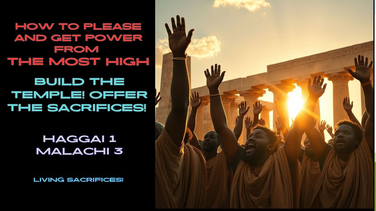 Build the Temple, Offer the Sacrifices: How to Please the Most High ...