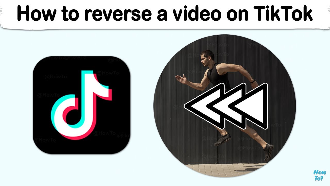How to reverse a video on TikTok - YouTube