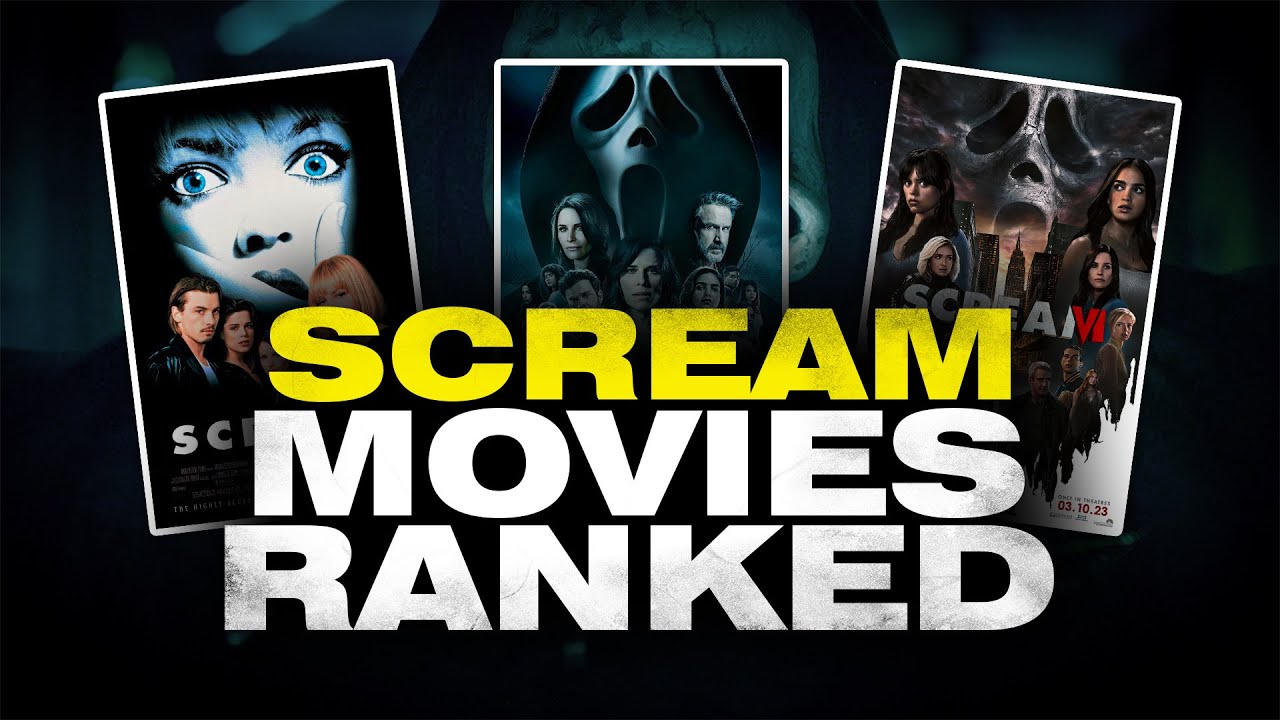 SCREAM MOVIES RANKED (w/ Scream VI) - YouTube