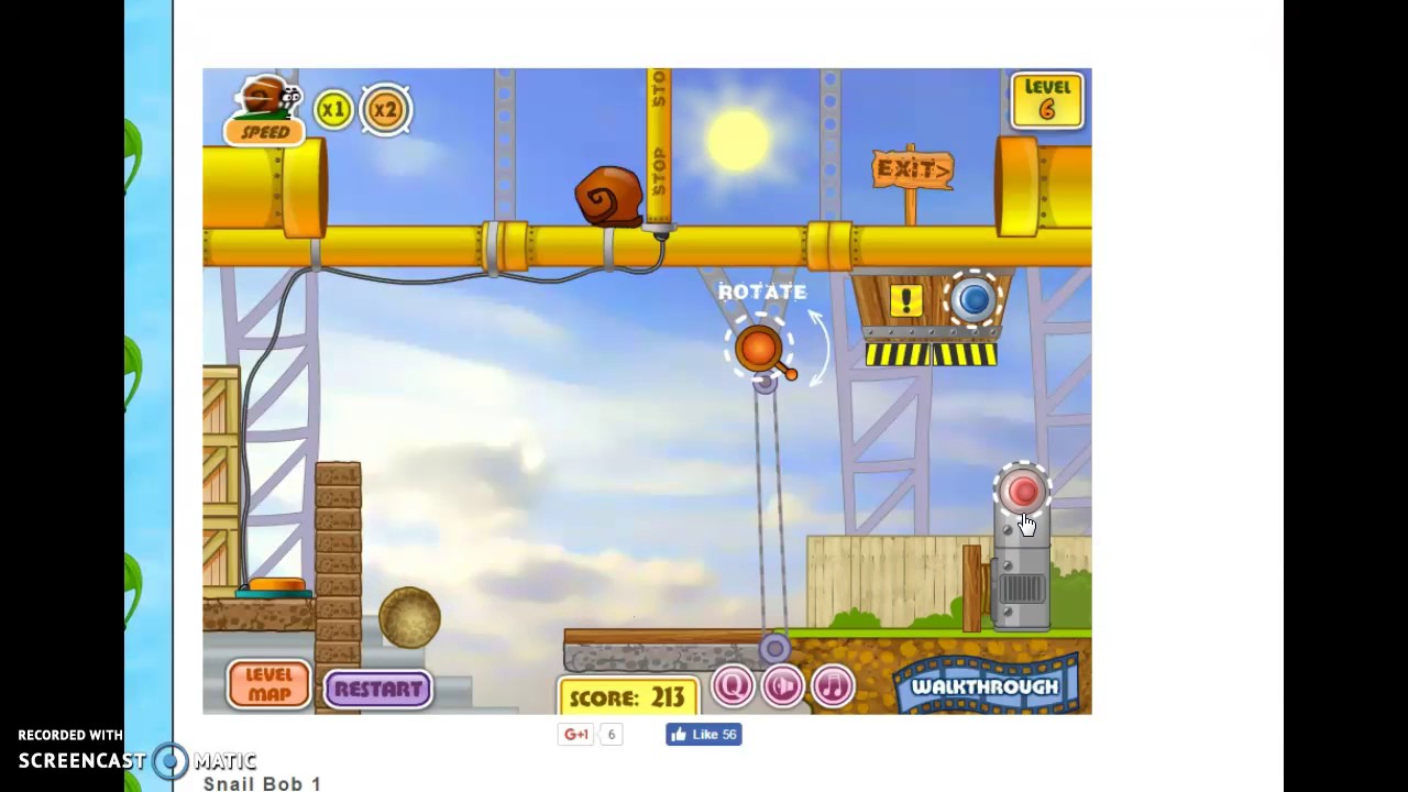 Snail Bob Levels 1-11 - YouTube