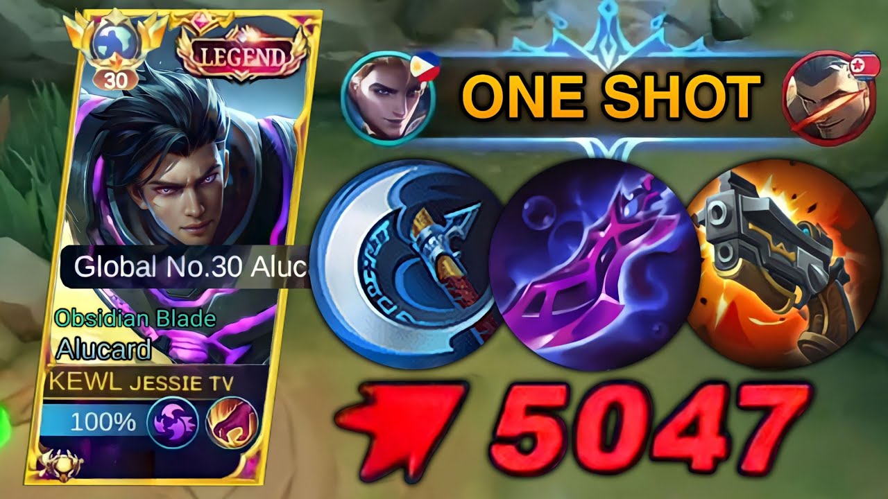 ALUCARD BRUTAL CRITICAL BUILD IS SO BROKEN!!🤯 ALUCARD ONESHOT BUILD ...