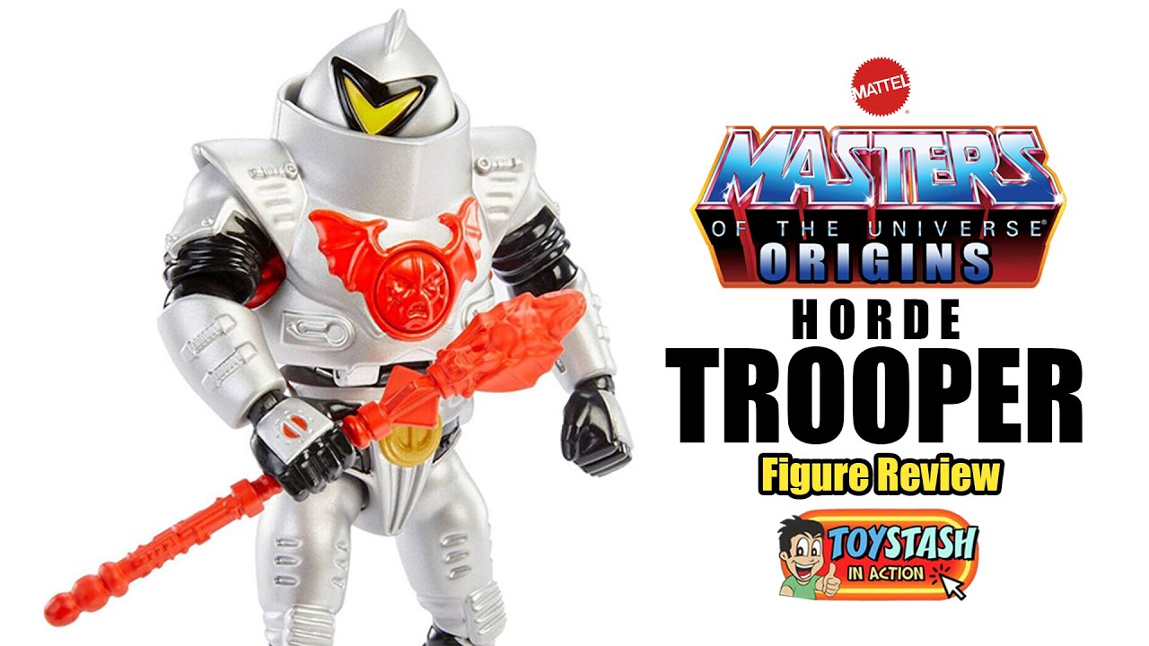 MOTU Origins Horde Trooper Review! - YouTube