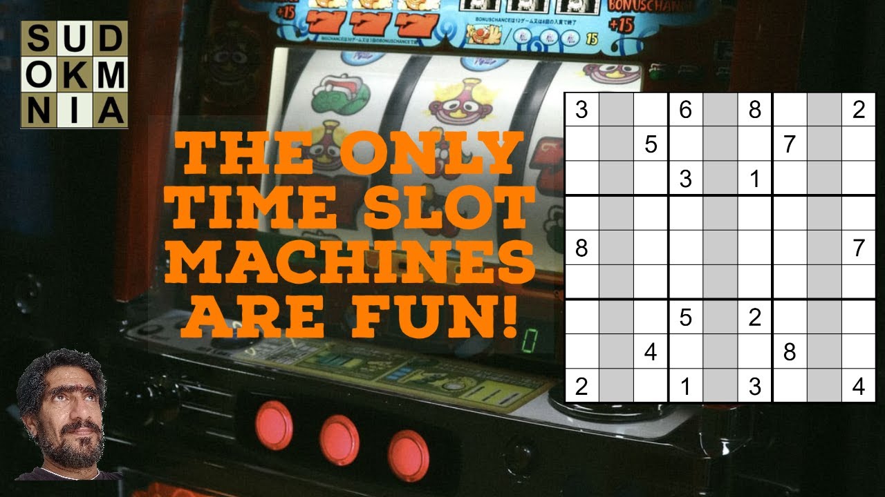 How to Solve a Slot Machine Sudoku. - YouTube