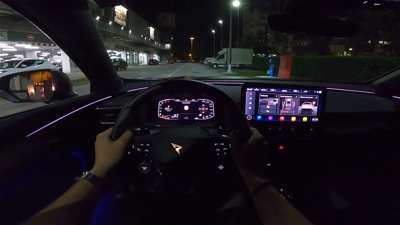 2023 Cupra Formentor VZ5 [2.5 TFSI, 390 HP] Night POV Test ride #115 ...