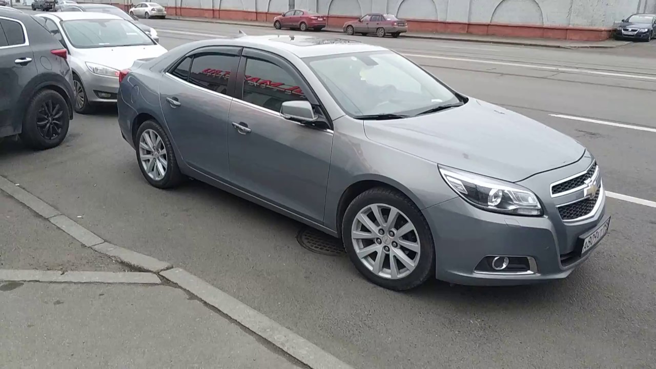 Chevrolet Malibu (v300) 2.4 AT LTZ. - YouTube