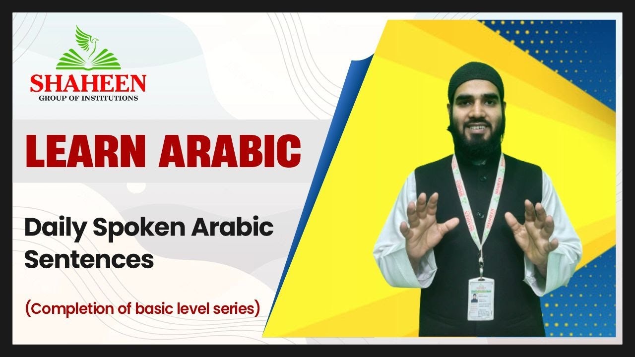 Daily spoken Arabic sentences | Class 48 - YouTube