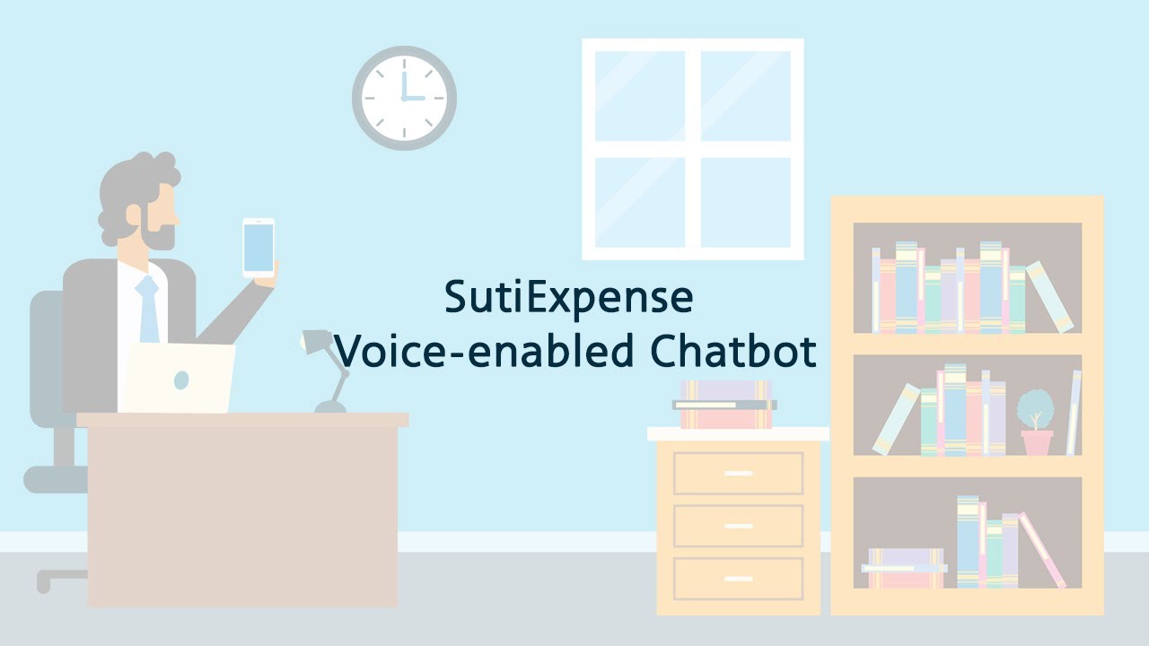 Voice enabled chatbot for easy expense reporting - SutiExpense - YouTube
