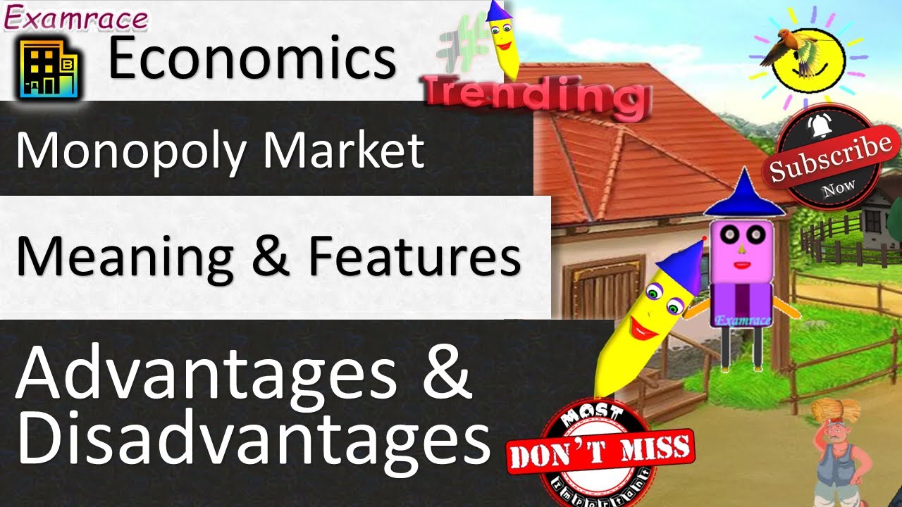 Monopoly (Meaning, Features, Assumptions, Equilibrium): Fundamentals of ...