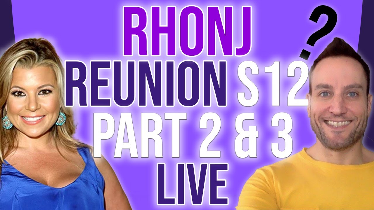 RHONJ Reunion LIVE S12 Part 2 & 3 with David! - YouTube