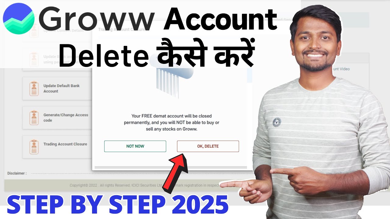 How To Close Grow Demat Account Online | How To Delete Grow Demat ...