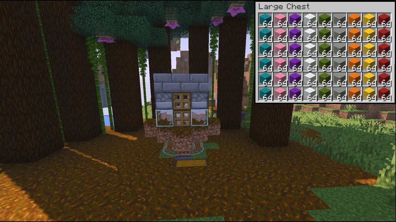 How to make wool farm in minecarft 1.19 - YouTube