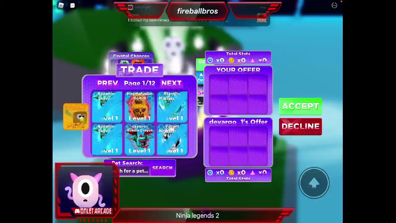 Ninja legends 2 Giving away pets! (NEW UPDATE POWERS AND MORE) - YouTube