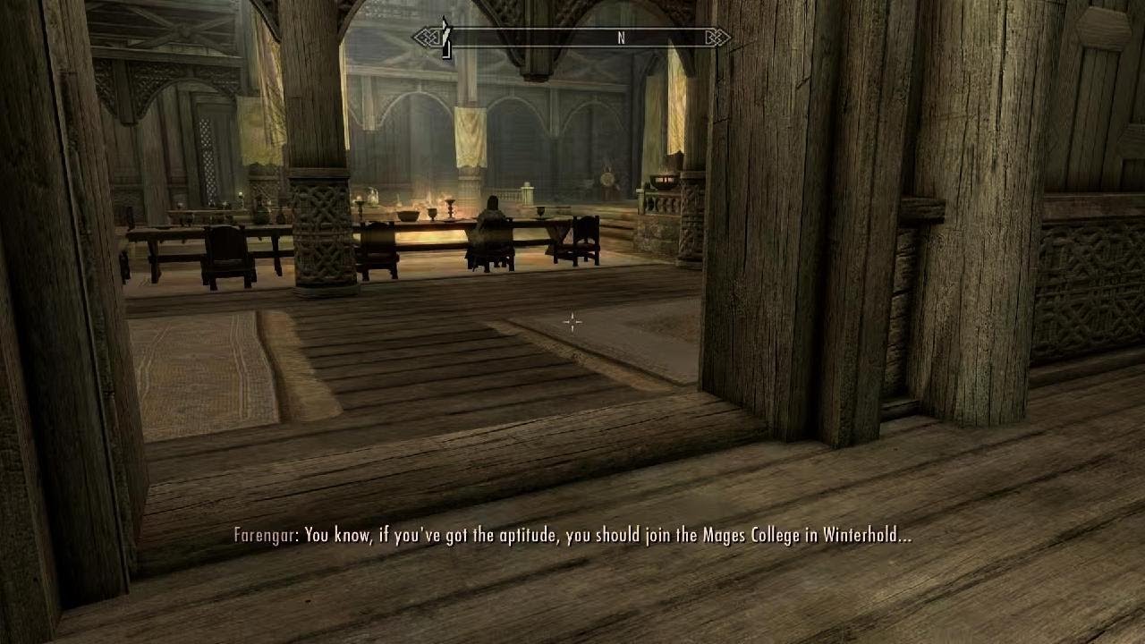 "If you've got the aptitude, you should join the Mage's College in ...