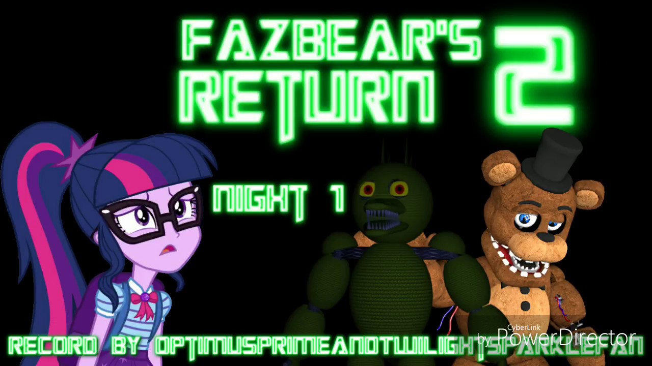 Fazbear's Return 2 Android Night 1 - YouTube