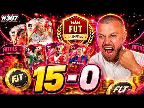 My 15-0 Rank 1 Champions Rewards! I Spent 1000 TOKENS on 15x 96+ FUTTIES PACK
