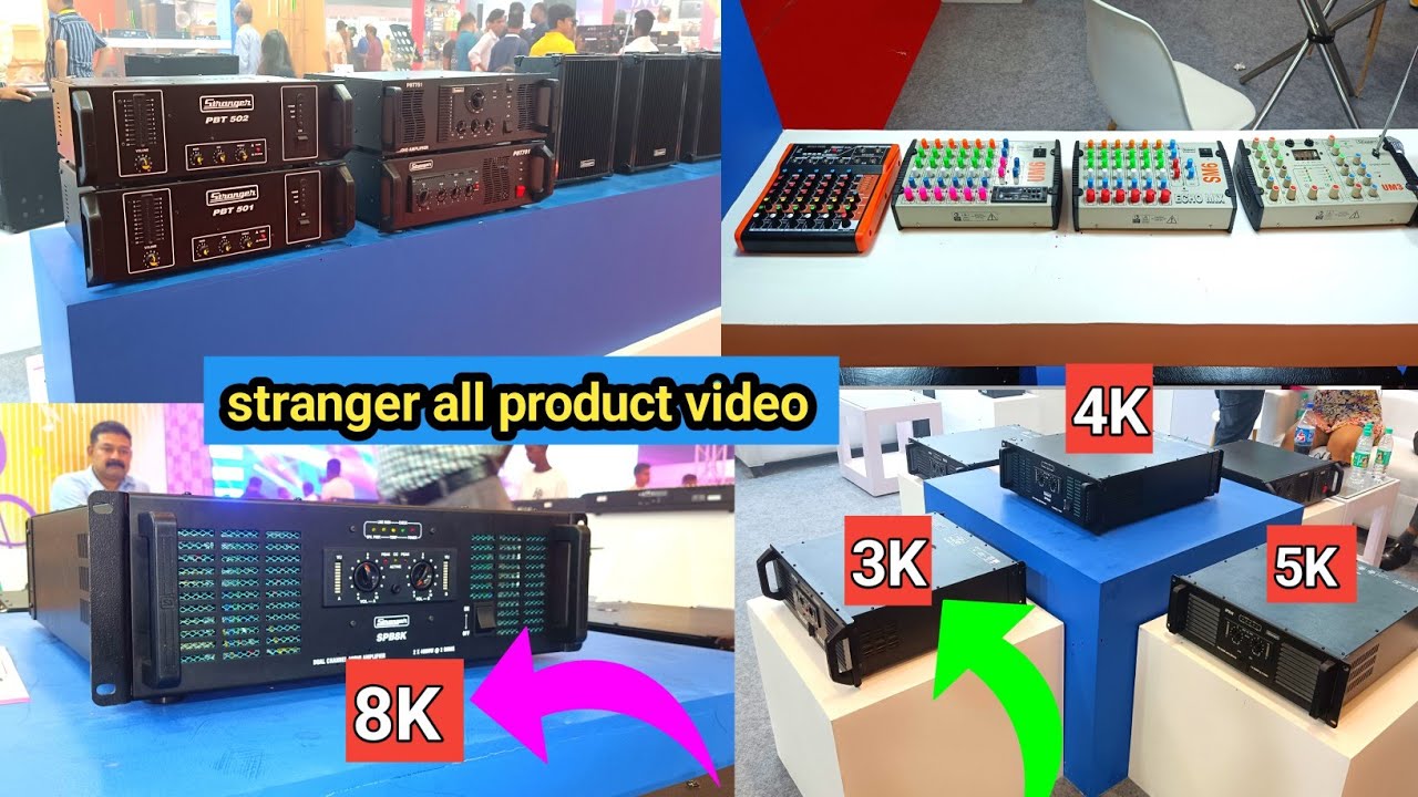 Stranger All Product Video Stranger Amplifier 2K 3K 4K 5K 8K & Mixer All Product Video Dj Tech ...