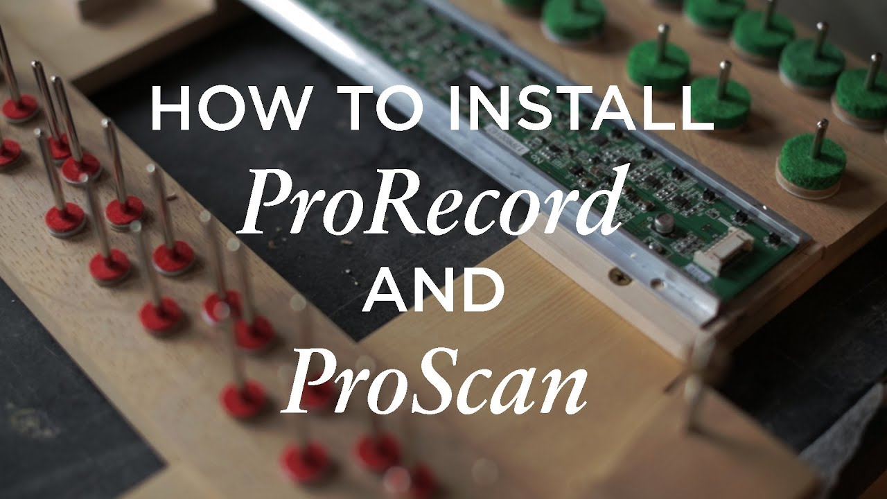 How To Install ProRecord & ProScan - YouTube