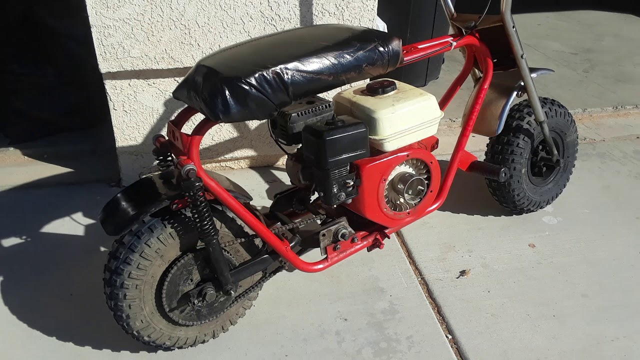 $45 Bonanza mini bike - YouTube