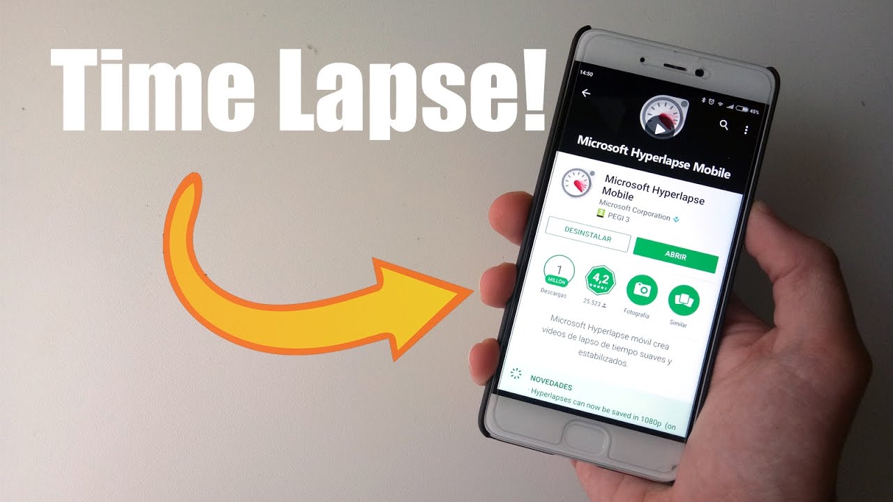 COMO HACER TIME LAPSE EN ANDROID - YouTube