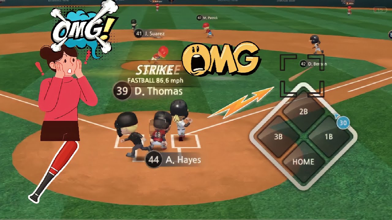 Baseball 9 team players | Baseball 9 | The baseball 9 | Lion man play ...