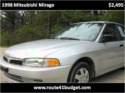 1998 Mitsubishi Mirage Used Cars Wadsworth IL - YouTube