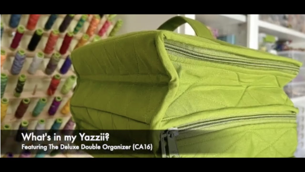 Yazzii Craft Bags | What's in my Yazzii? Explore The Deluxe Double ...