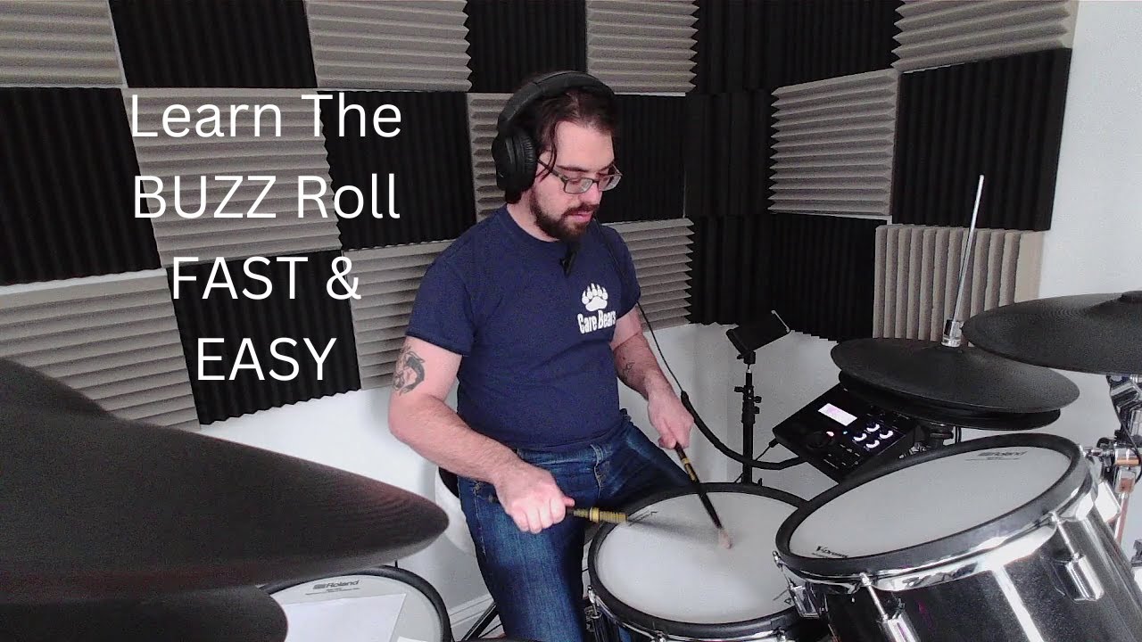 Learn The Buzz Roll Fast And Easy! - YouTube