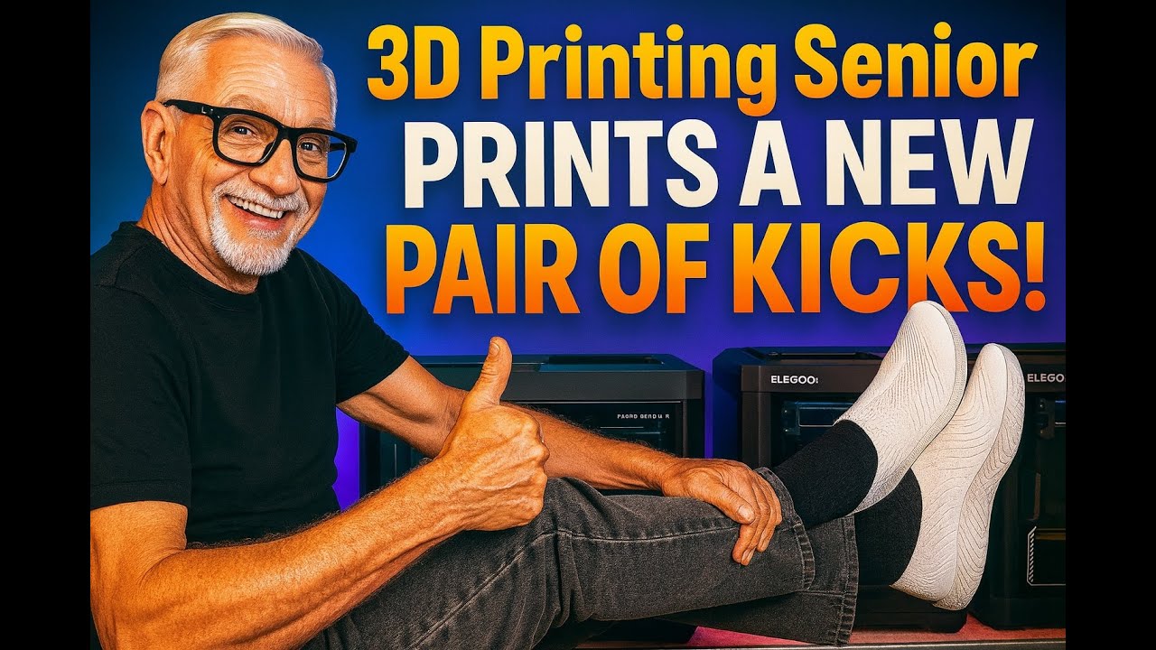 3D Printing Senior Tries TPU 85A Filament To 3d Print A New Pair Of ...