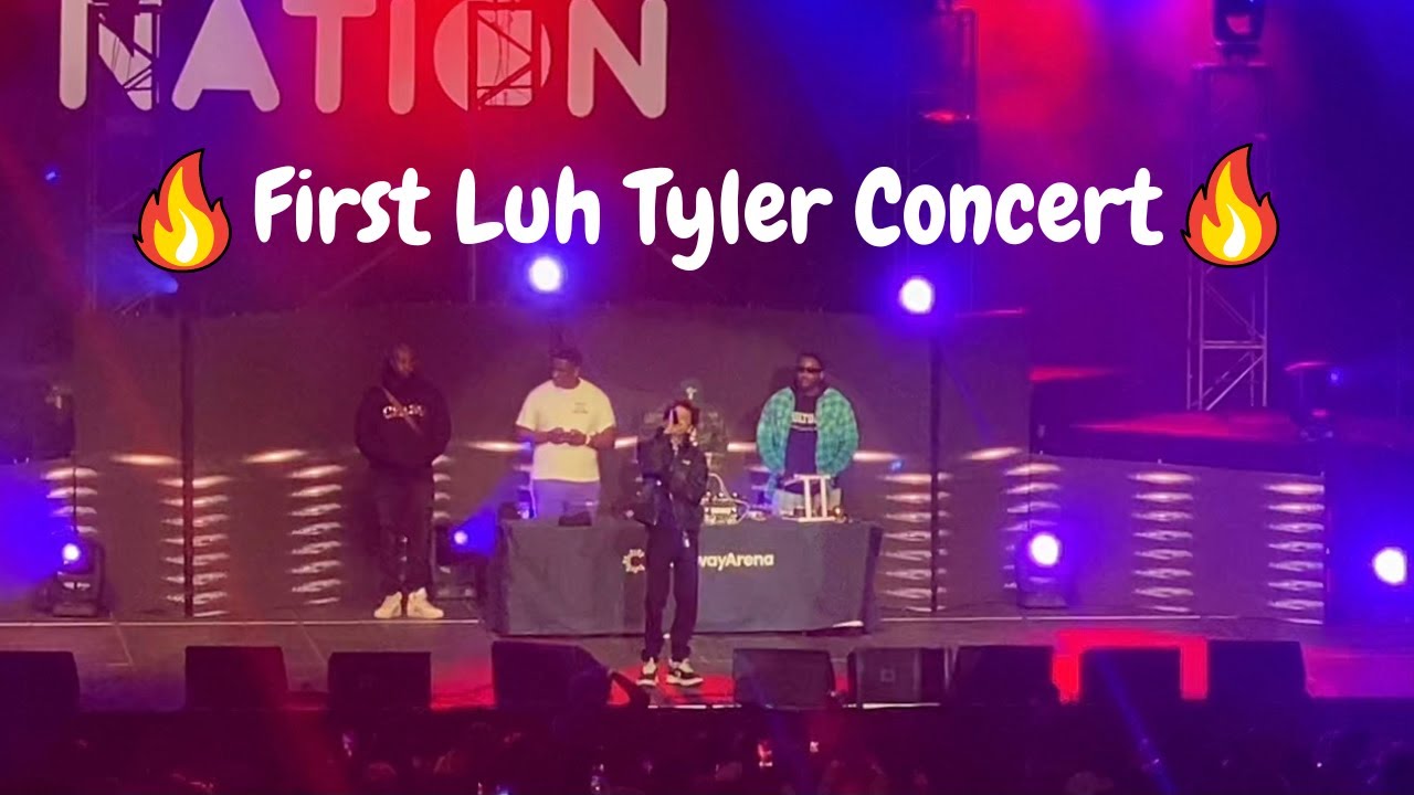 I went to my first Luh Tyler Concert 🔥 - YouTube