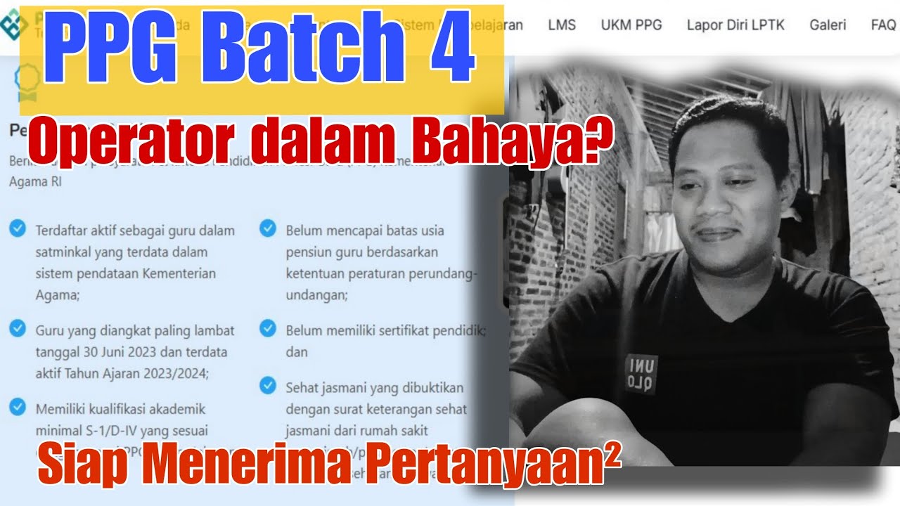 CARA SUKSES SELEKSI AKADEMIK PPG BATCH IV TAHUN 2025⁉️ - YouTube