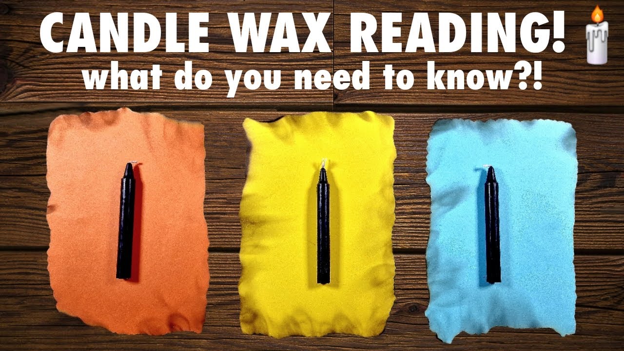 🌈🕯CANDLE WAX READING ☝🔥🔮 WHAT DO YOU NEED TO KNOW 🗝💌🕊🕯 - YouTube