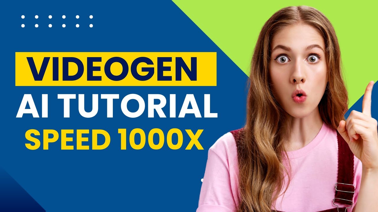 Videogen AI Tutorial: Boost Your Video Creation Speed 1000x & Go Viral ...