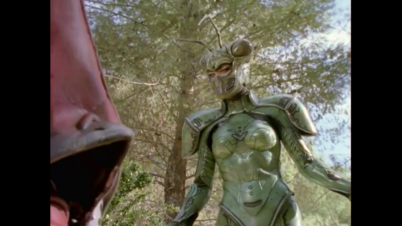 Trakeena Insect Princess Green Battle Armor - YouTube