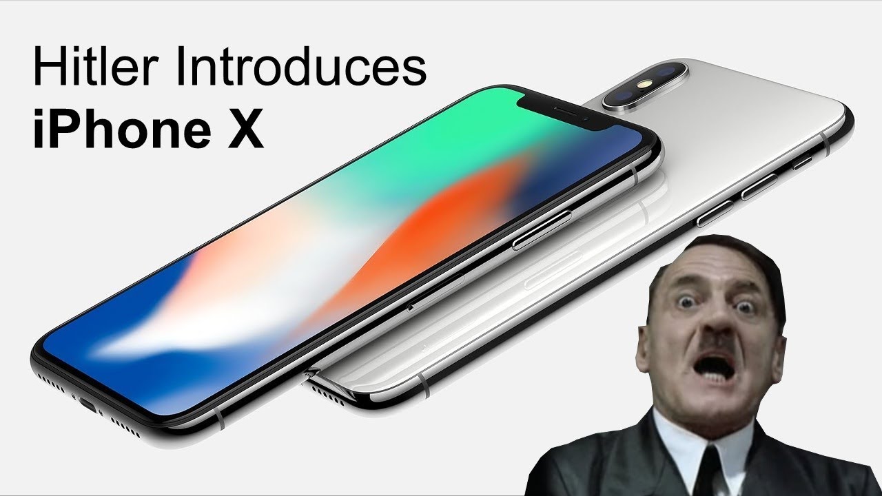 Hitler Introduces iPhone X - YouTube