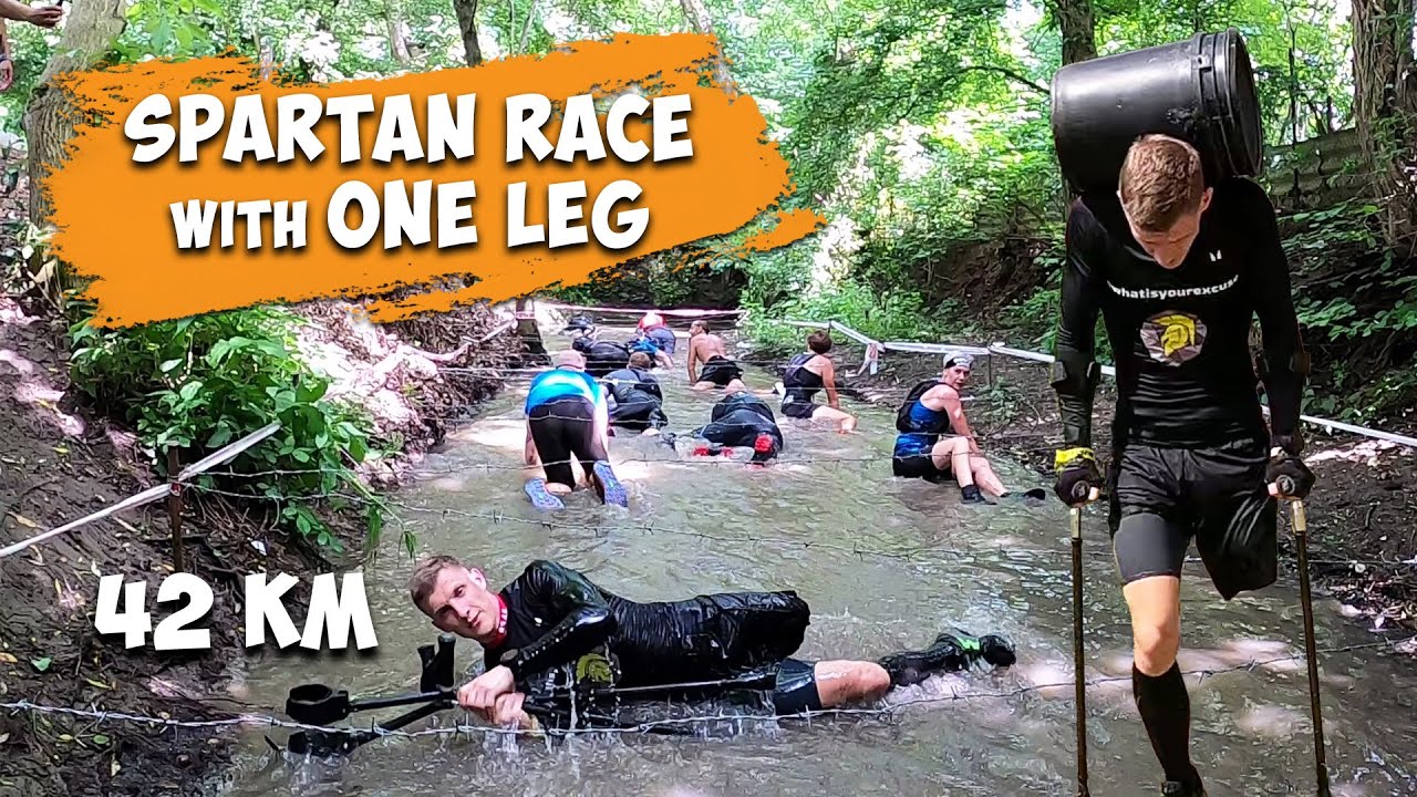 He Runs Spartan Races with One Leg - Zsolt Keresztes - YouTube