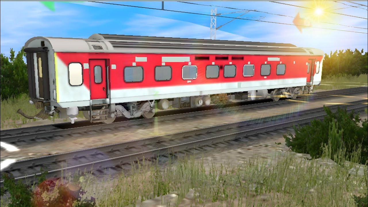 BIGEST LHB COACHES PACK FOR TRAINZ SIMULATOR ANDROID - YouTube