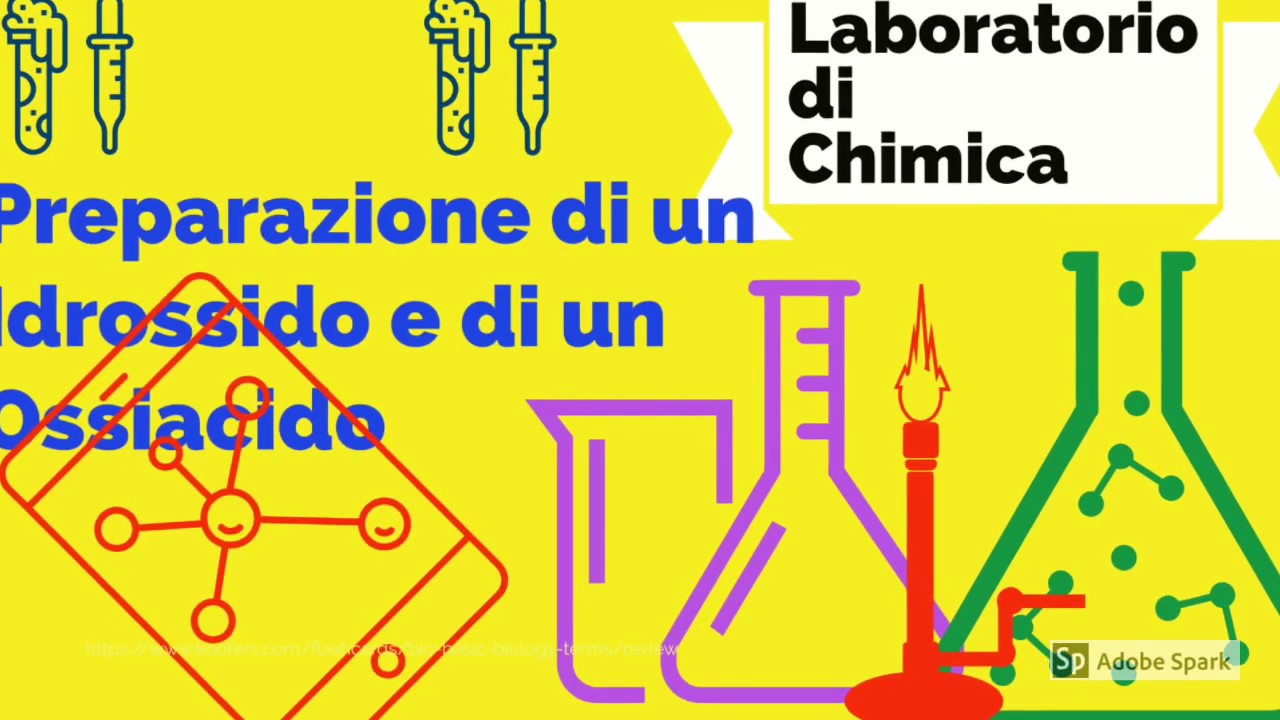 Laboratorio di chimica: preparazione di un idrossido e di un ossiacido ...