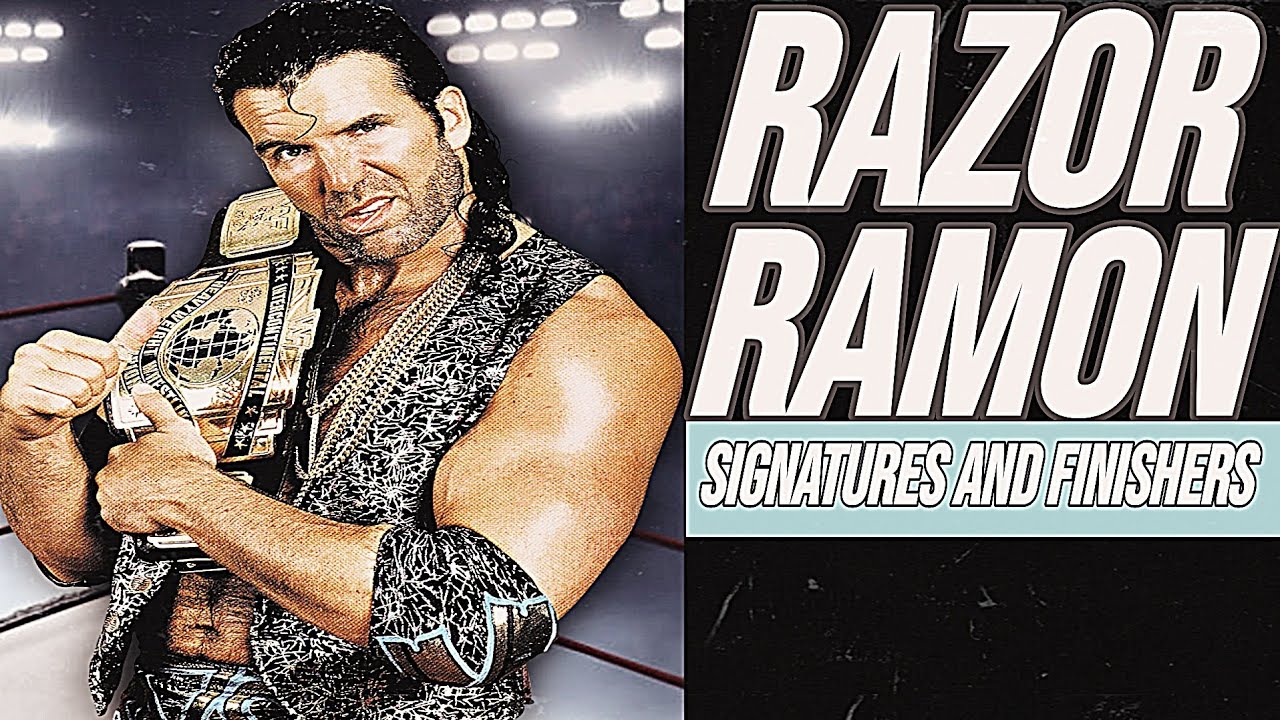 WWE 2K24 - Razor Ramon Signatures and Finishers - YouTube