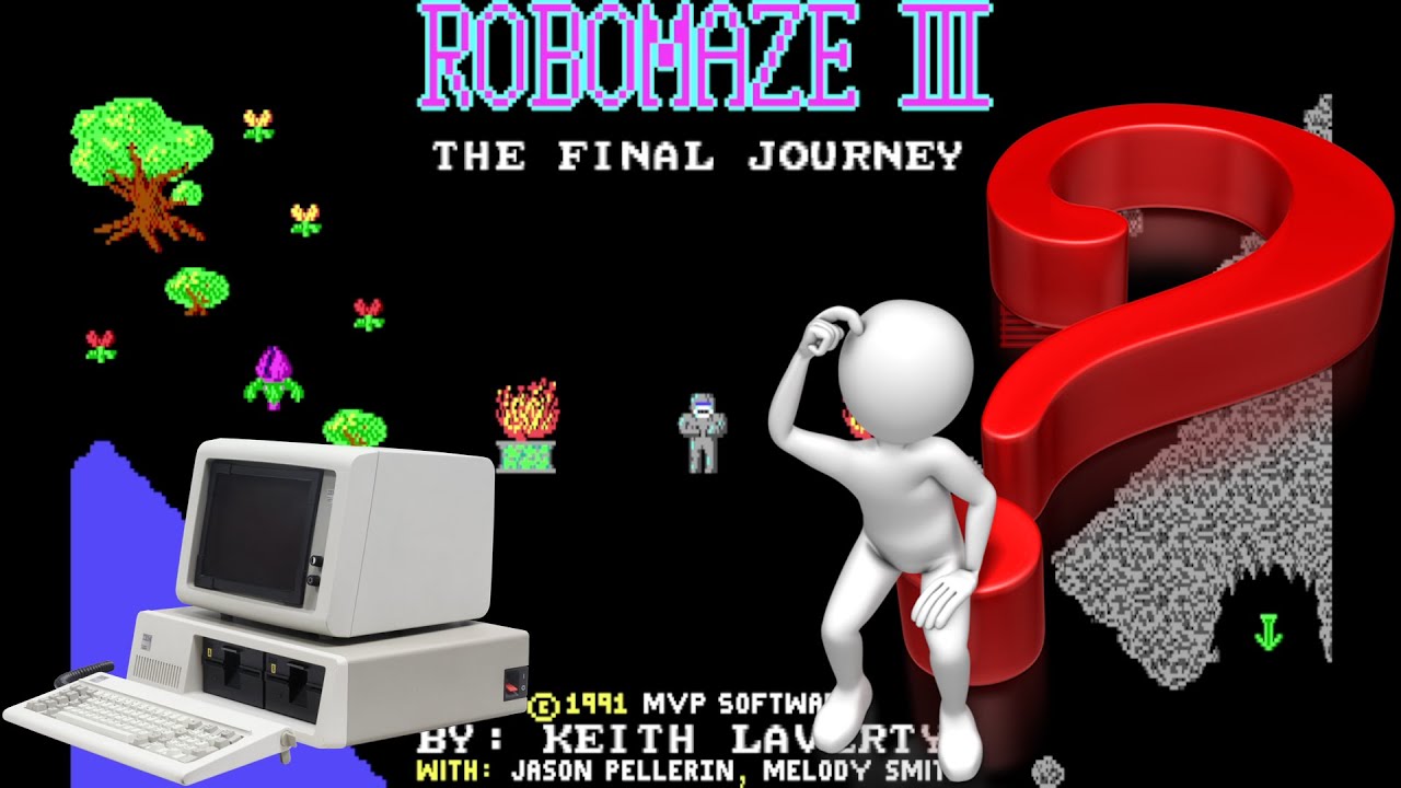 Retro Oddities 23: "Robomaze 3" (PC, DOS) - 23 February 2025 - YouTube