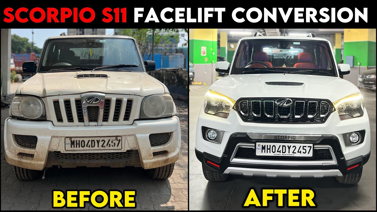Scorpio old model convert to new model S11 | Scorpio S11 modified ...