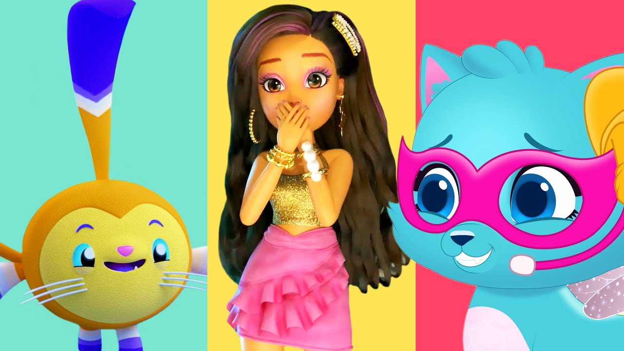 Abby Hatcher Finds Teeny Terry a Sport + Mermaid High & Hatchimals ...