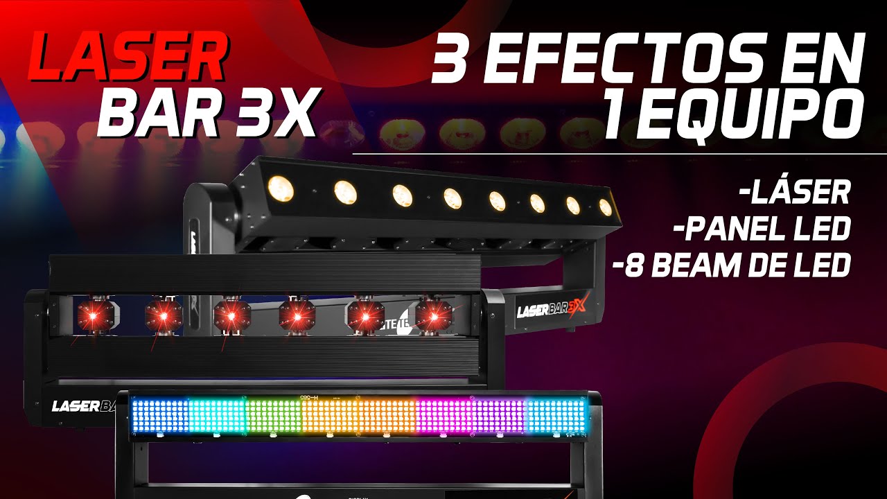 Laser Bar 3X - Lite Tek - YouTube