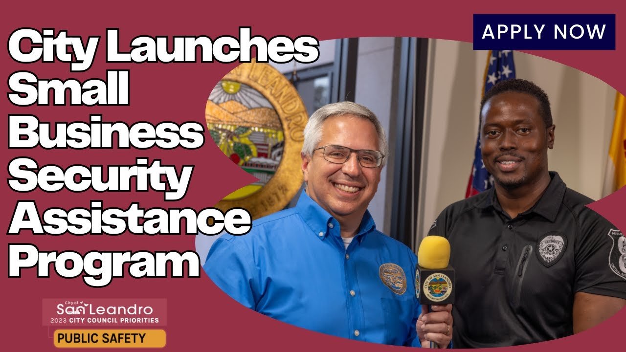 City Launches Small Business Security Assistance Program - YouTube