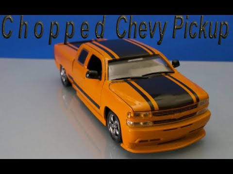 How to chop a Silverado Chevy - YouTube
